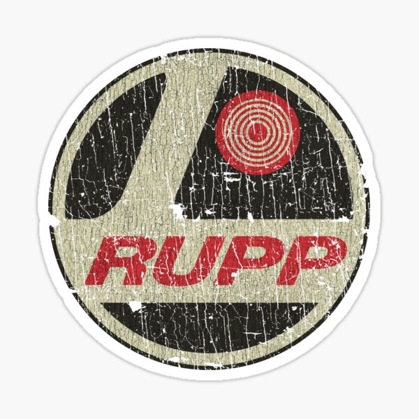 "Rupp Industries 1959" Sticker for Sale by AstroZombie6669 | Redbubble