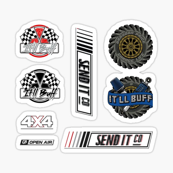 "Braydon Price - It'll Buff : Garage Life Stickers Pack" Sticker for ...