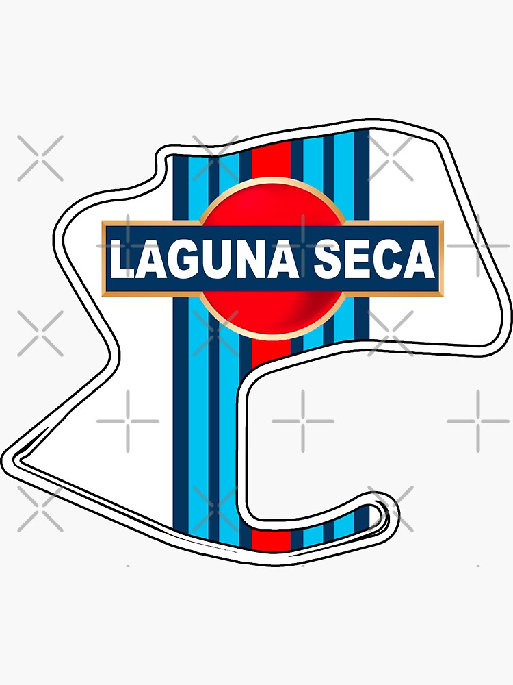 "Laguna Seca" Sticker for Sale by 7ldo | Redbubble