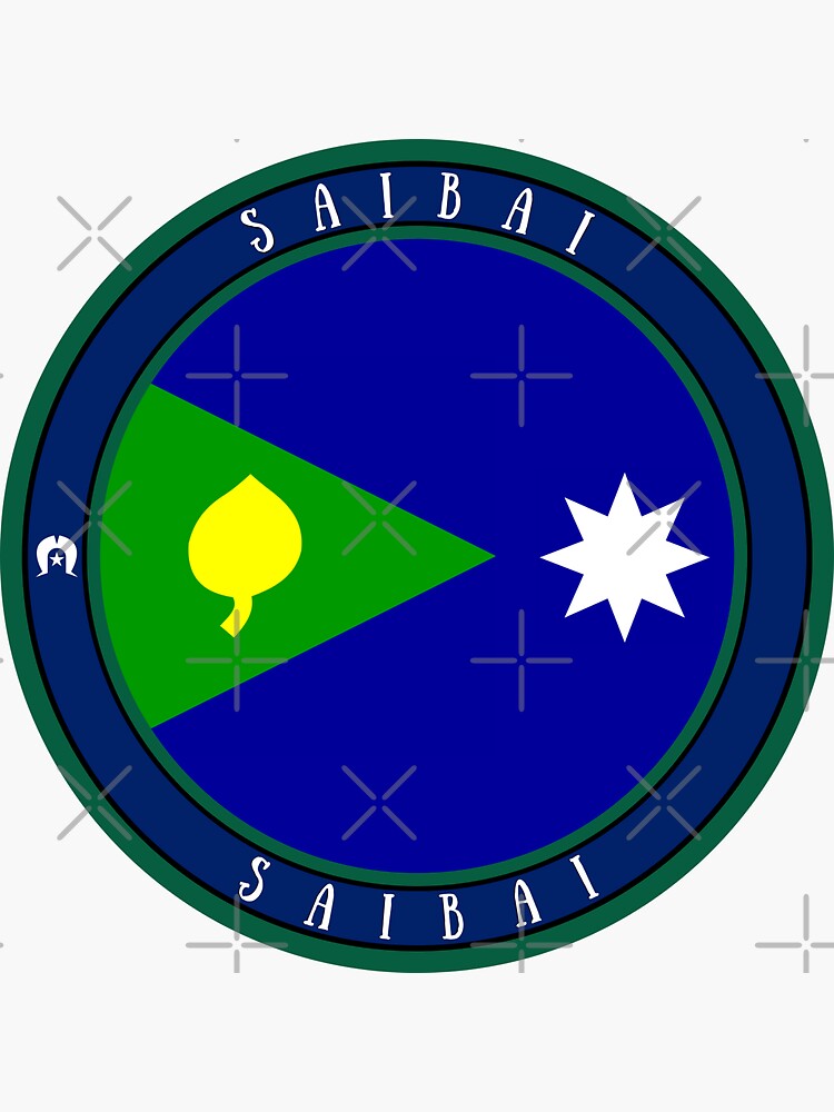 "Torres Strait Islands - Saibai Flag" Sticker for Sale by FedSherDesign ...