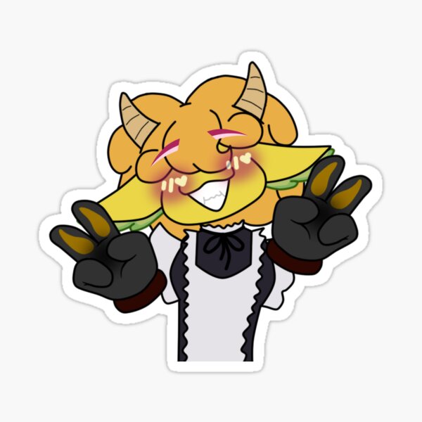 "Maid Bizzo" Sticker for Sale by PizzaFaytheYo | Redbubble