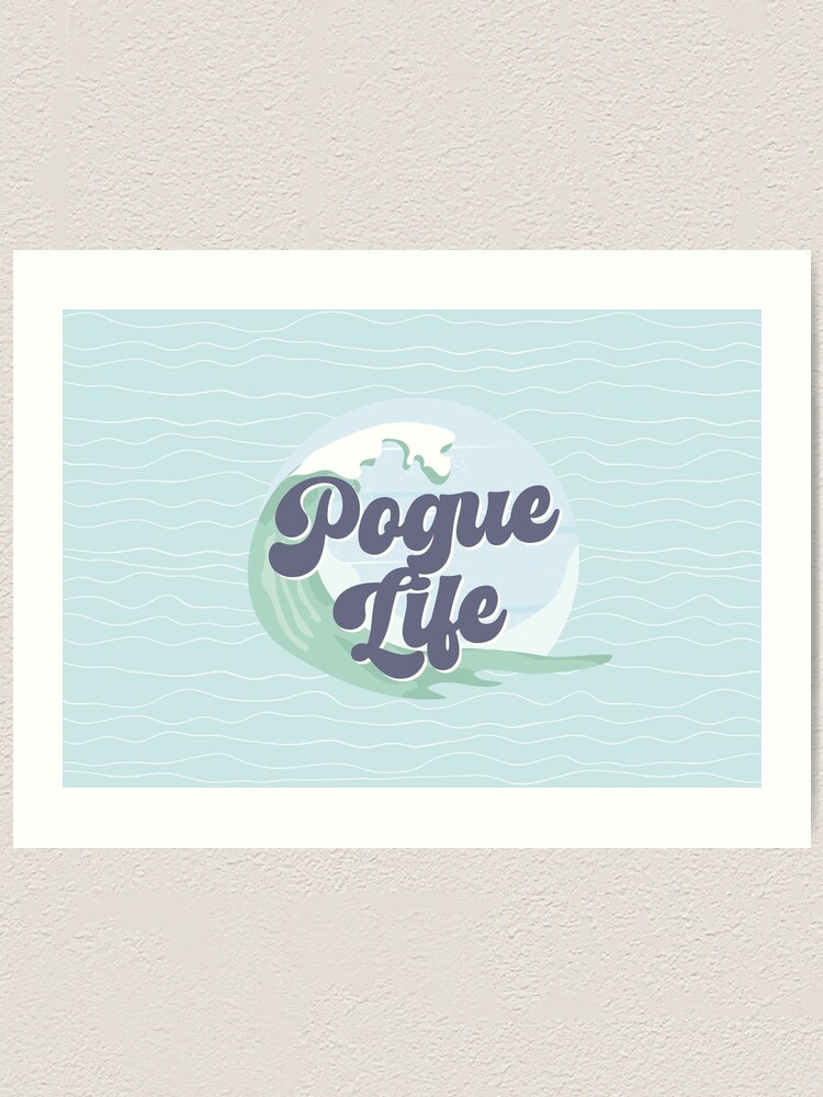 "Pogue Life (Outer Banks)" Art Print for Sale by castl3t0ndesign ...