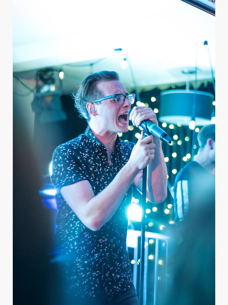 "Nick Anderson of The Wrecks" Sticker for Sale by KelseyBoeing | Redbubble