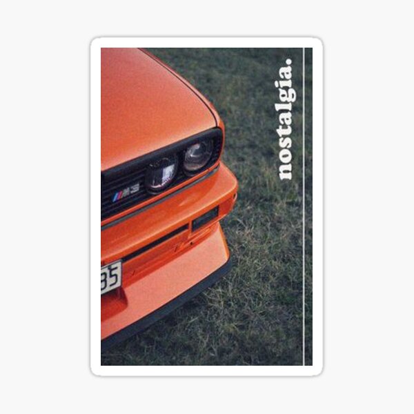 "Nostalgia, Ultra" Sticker for Sale by girlonmarz | Redbubble
