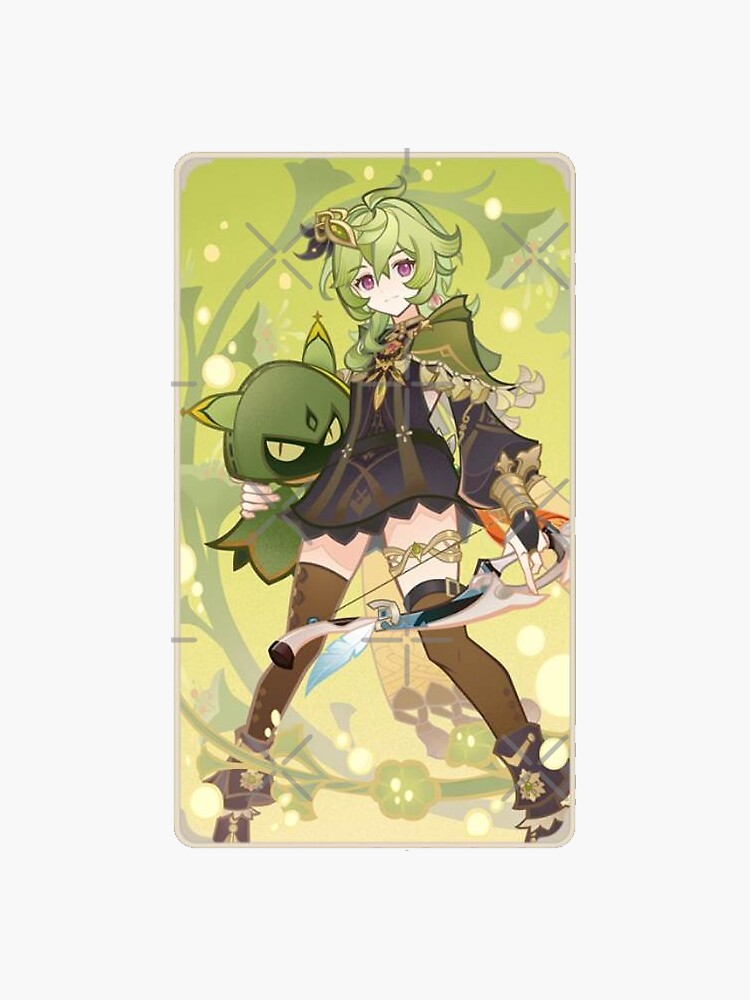 "Genshin Impact TCG | Collei" Sticker for Sale by soijedml | Redbubble