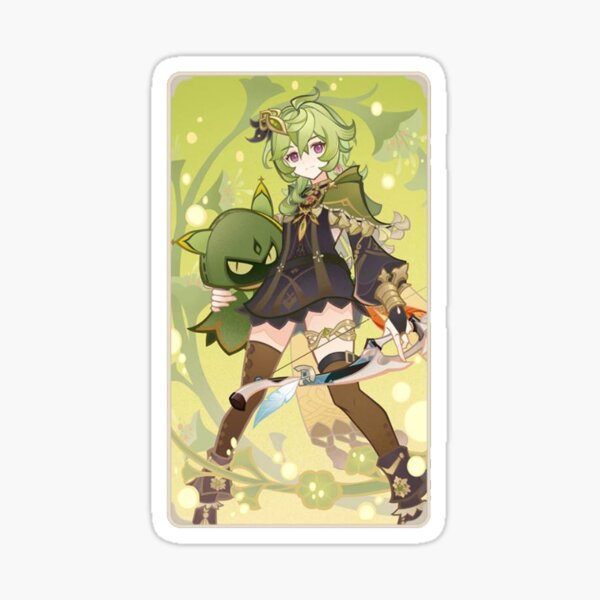 "Genshin Impact TCG | Collei" Sticker for Sale by soijedml | Redbubble