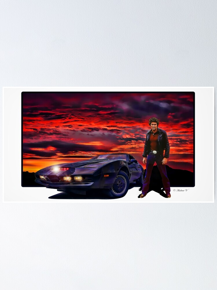 "Knight Rider" Poster for Sale by Coolness68 | Redbubble