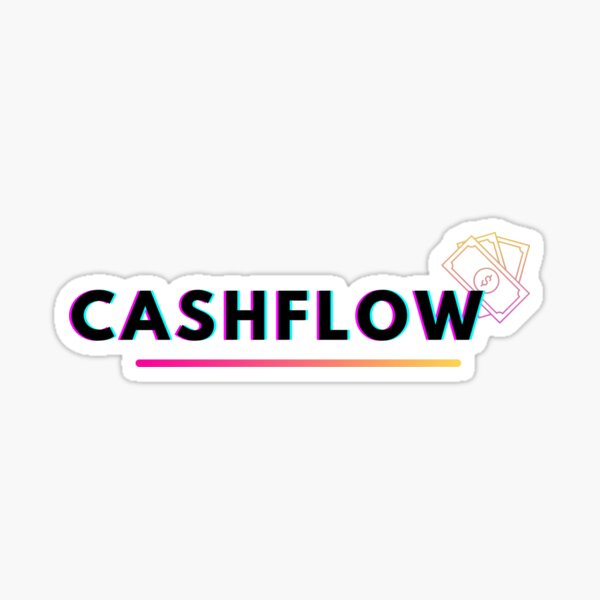 "CASHFLOW Money Income" Sticker for Sale by theoutfitwaer | Redbubble