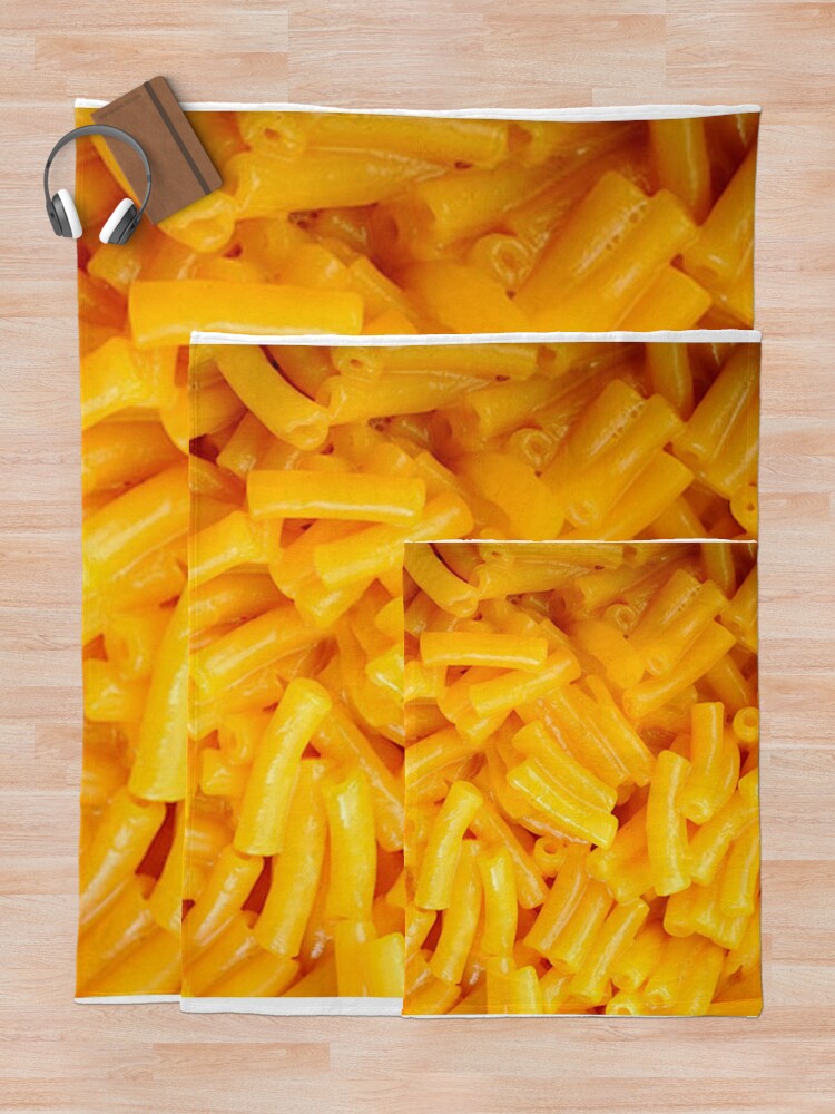 "Mac Cheese" Throw Blanket for Sale by F-Word | Redbubble