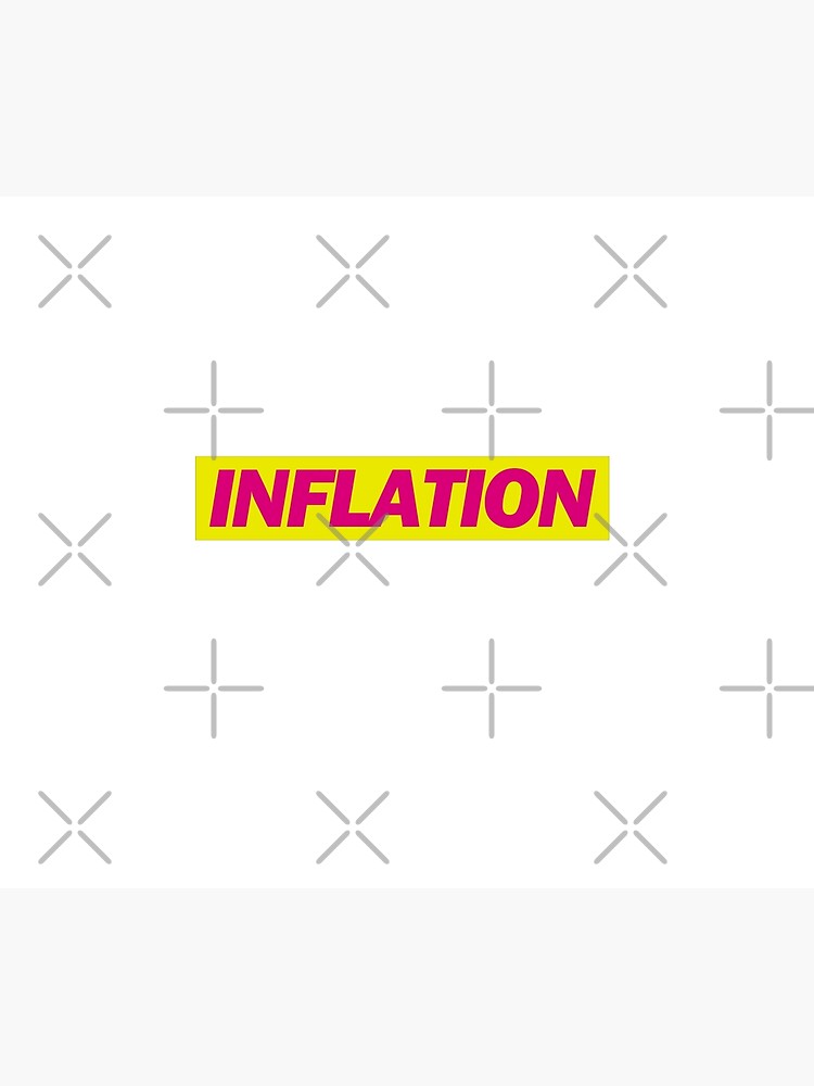 "Inflation - FDP Satire Sticker" Poster for Sale by surrile | Redbubble