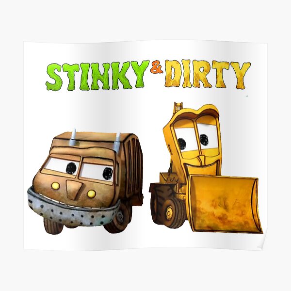 "The Stinky Dirty Show" Poster for Sale by Shiftdesigns | Redbubble