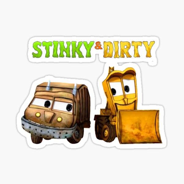 "The Stinky Dirty Show" Sticker for Sale by Shiftdesigns | Redbubble