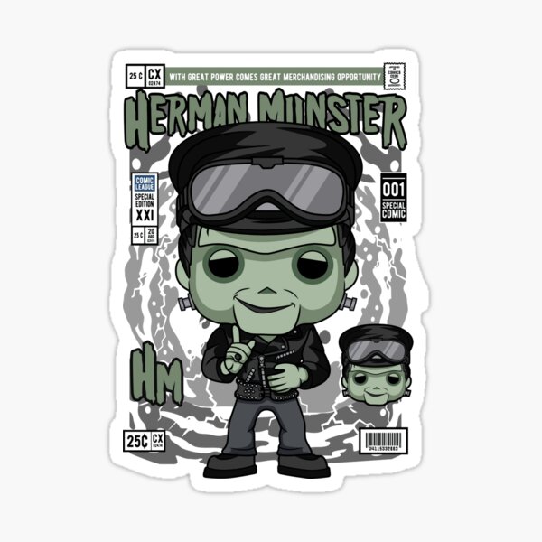 "Day Gifts Munsters Graphic For Fans" Sticker for Sale by barrosjulieta ...