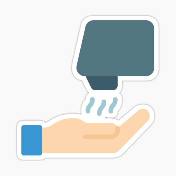 "Hand Dryer" Sticker for Sale by bendyab | Redbubble