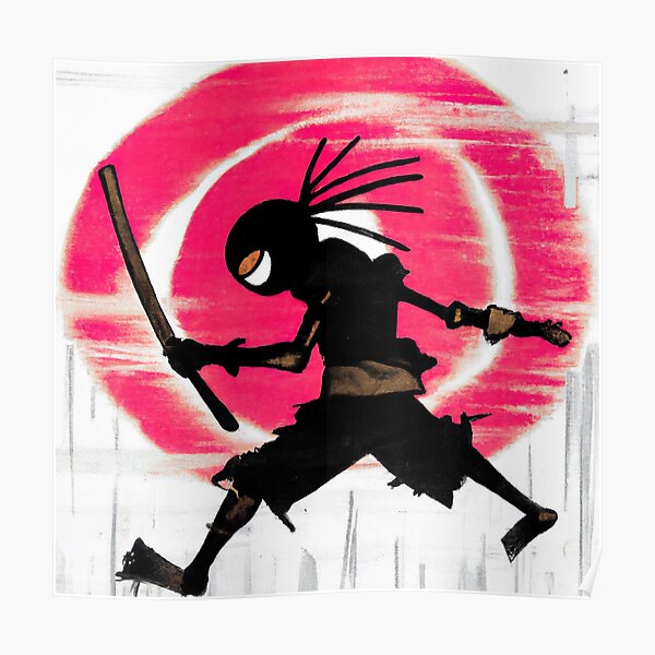 "NOIR ASSASSIN - Classic Oriental Japanese Ukiyo-e art with a modern ...