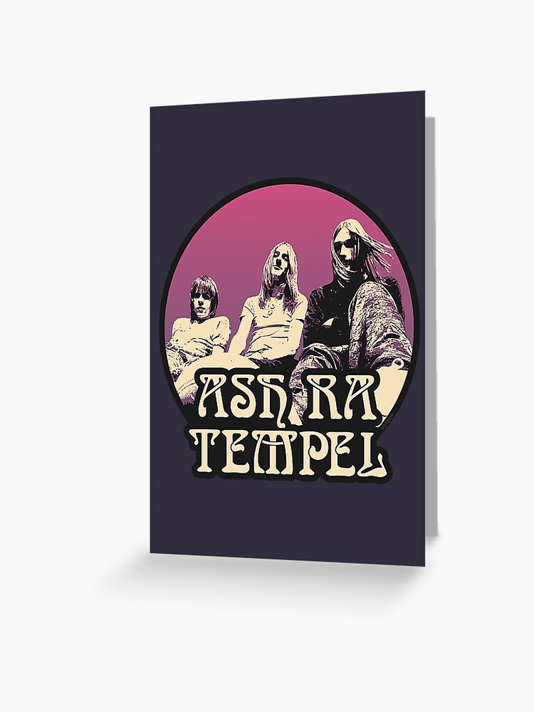 "Ash Ra Tempel 70s Krautrock Band" Greeting Card for Sale by eyepoo ...
