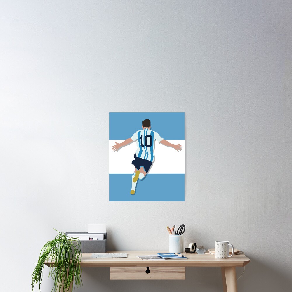 "Lionel Messi minimalist illustration" Poster for Sale by maoudraw ...