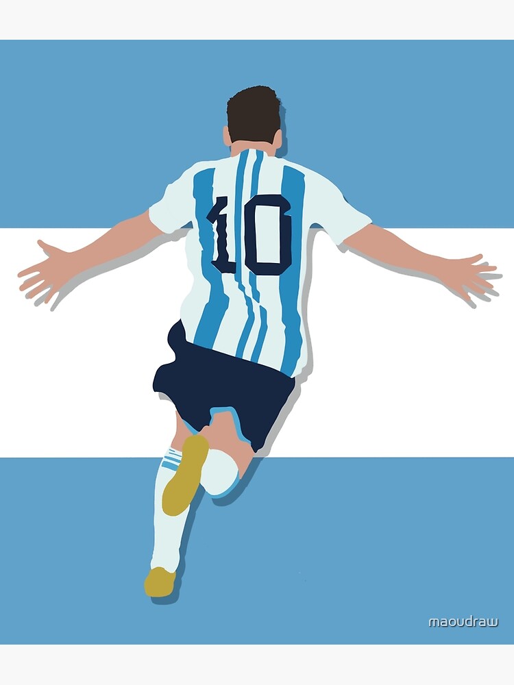 "Lionel Messi minimalist illustration" Poster for Sale by maoudraw ...