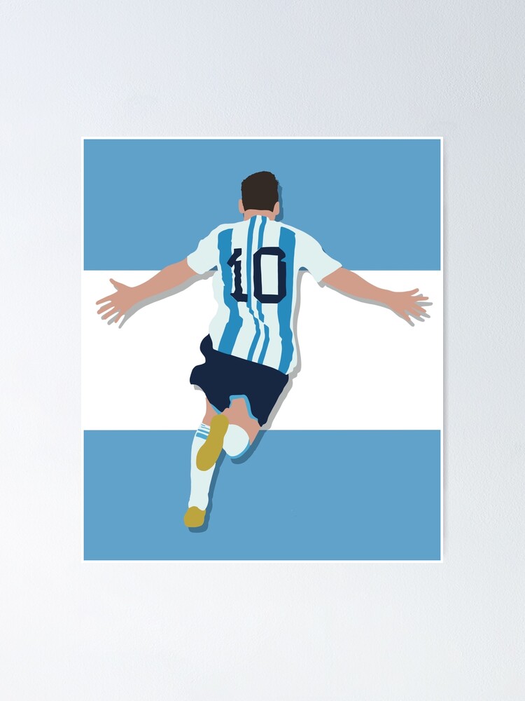 "Lionel Messi minimalist illustration" Poster for Sale by maoudraw ...