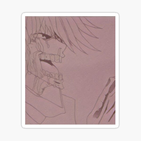 "Heart Broken Anime Crying" Sticker for Sale by BlackTie11 | Redbubble