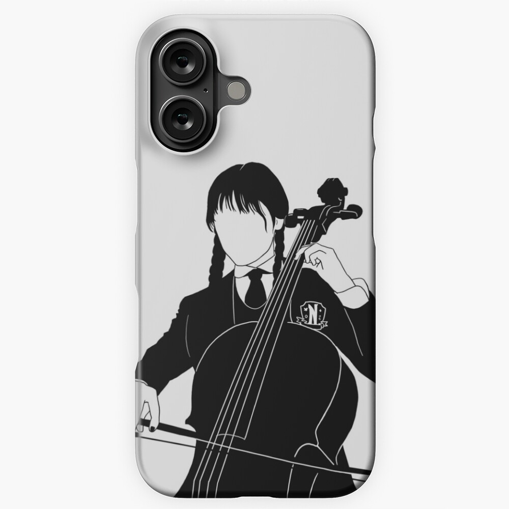 "Wednesday Addams plays cello" Sticker for Sale by Jokel-art | Redbubble
