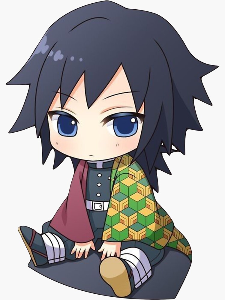 "Kawaii Tomioka " Sticker for Sale by Blue-Cat-Eye | Redbubble