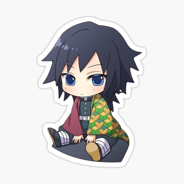 "Kawaii Tomioka " Sticker for Sale by Blue-Cat-Eye | Redbubble