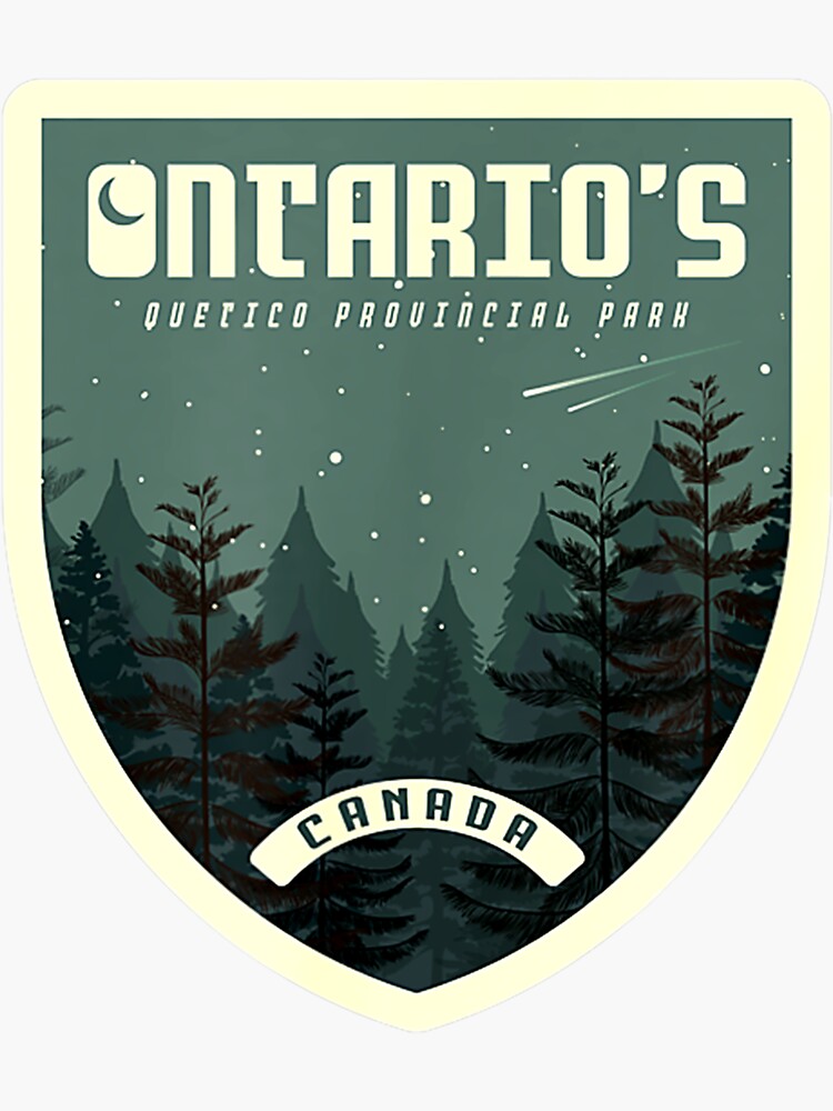 "Ontario's Quetico Provincial Park Canada" Sticker for Sale by ...