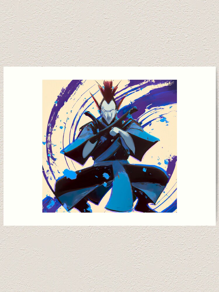 "SAMURAI WIZARD - Ukiyo-e Mod Classic Oriental Japanese art with a ...