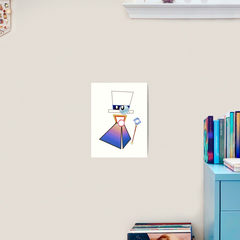 "Pixl Blumiere/Count Bleck" Art Print by Zoe-ze-medic | Redbubble