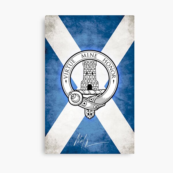 "McLean Family Crest" Canvas Print for Sale by njmclean | Redbubble