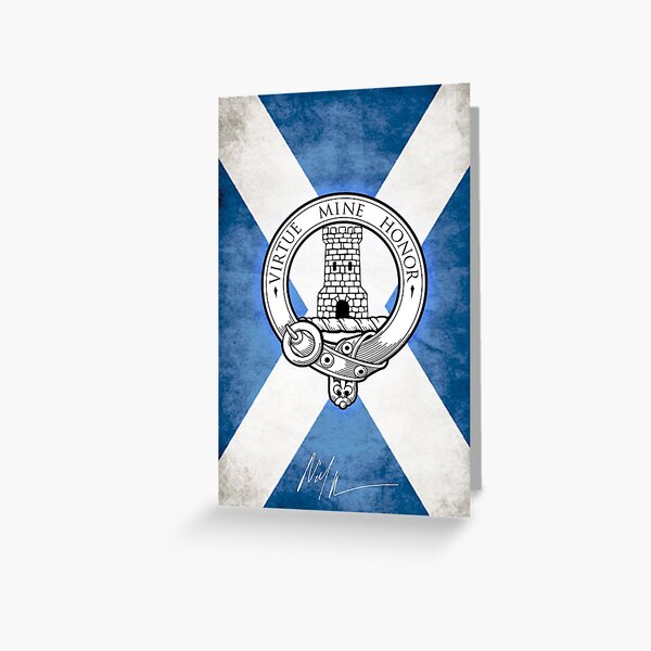 "McLean Family Crest" Greeting Card for Sale by njmclean | Redbubble