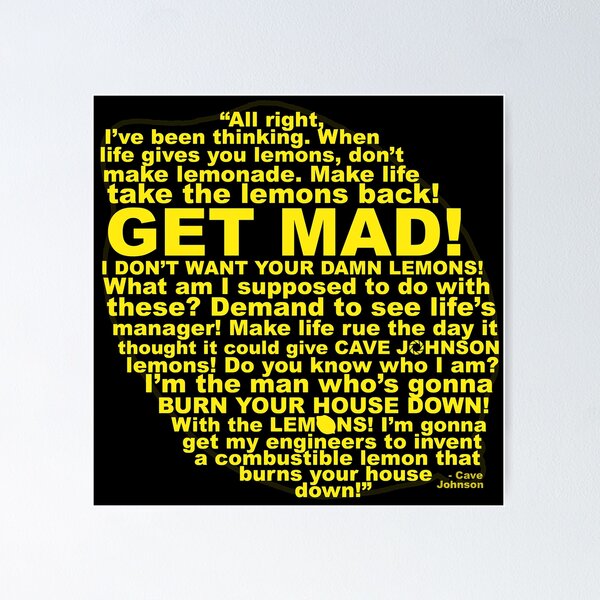 Youtube Cave Johnson Quotes