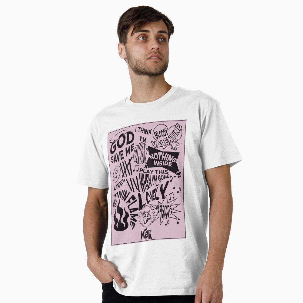 "Machine Gun Kelly Poster (Tracklist) - MGK" Poster for Sale by ...