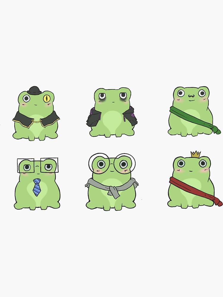 "Sanders Sides Frogs" Sticker for Sale by Goldnsky | Redbubble