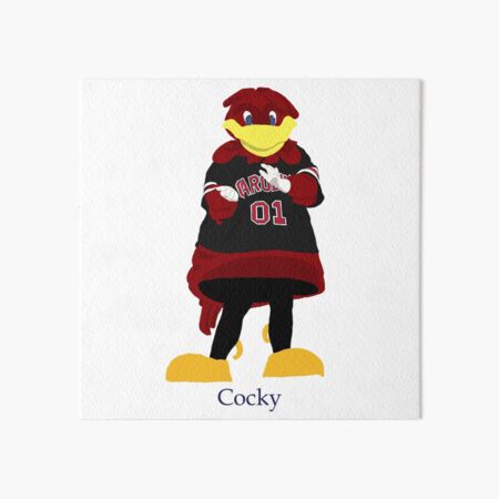 "South Carolina Mascot Cocky Drawing" Art Board Print for Sale by ...
