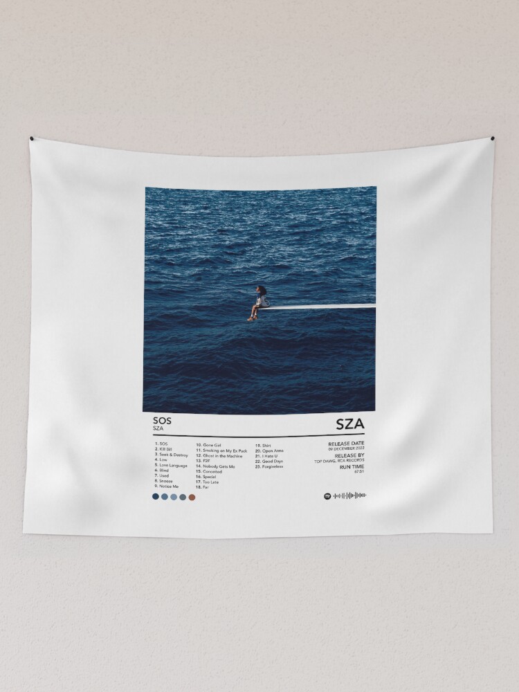 SZA - SOS Album Tapestry sold by Vishnu M Nair | SKU 285830 | Printerval AU