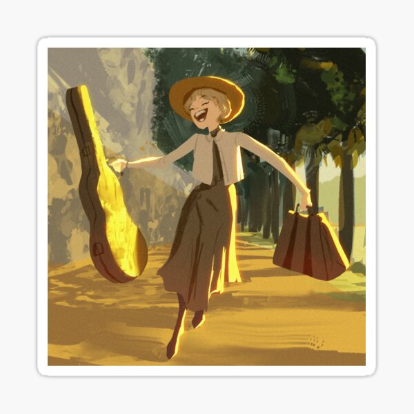 "The Sound of Music Fanart" Sticker for Sale by ladidoodles | Redbubble