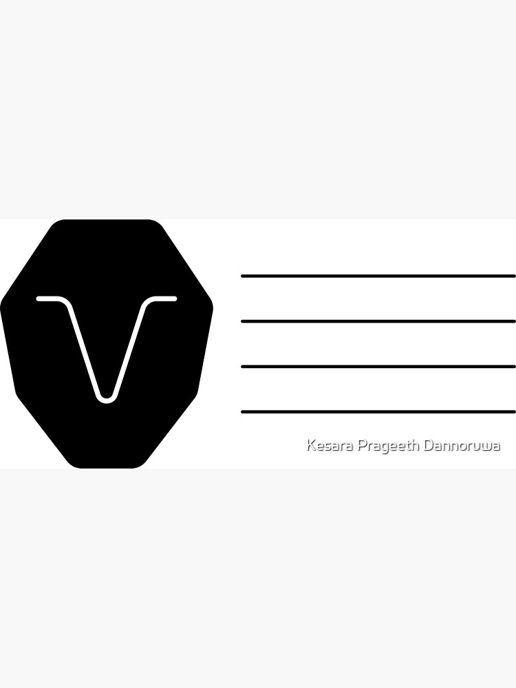 "Faceless Face with silent words art - black color" Photographic Print ...