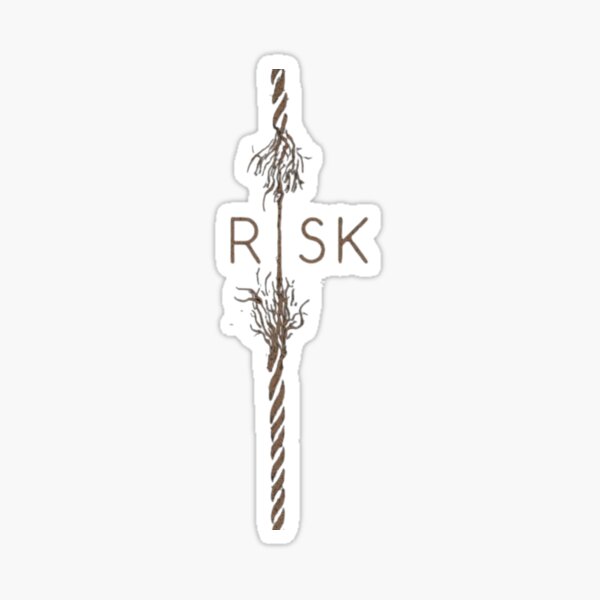 "Risk Funny cute " Sticker for Sale by Filo-Stor | Redbubble
