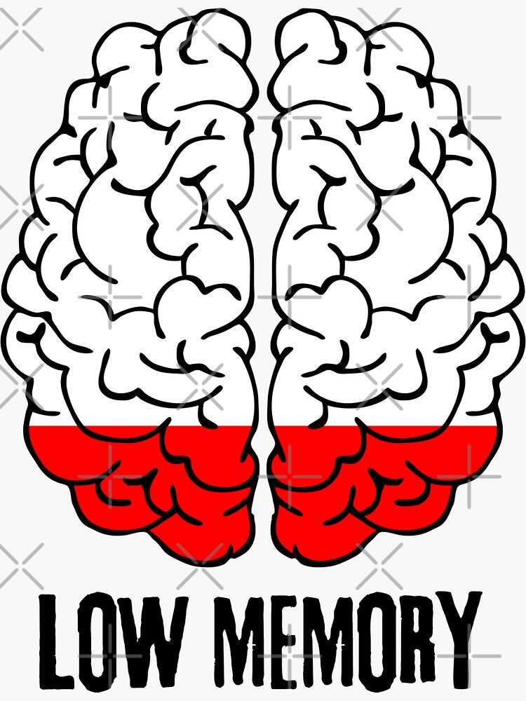 "Low Memory" Sticker for Sale by ZaxCraft | Redbubble