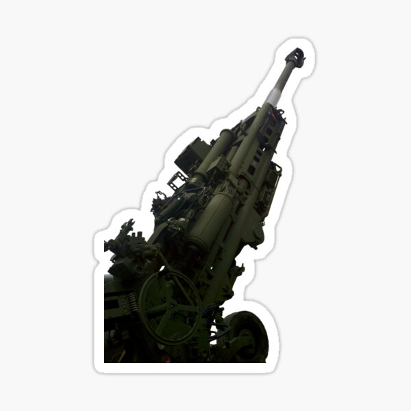 "Howitzer" Sticker for Sale by brodrickmade | Redbubble