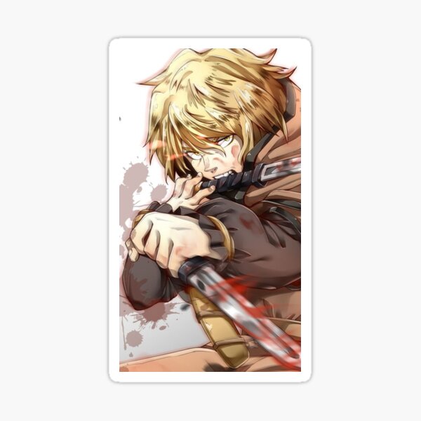 "Vinland Saga - thorfinn" Sticker for Sale by HD90 | Redbubble