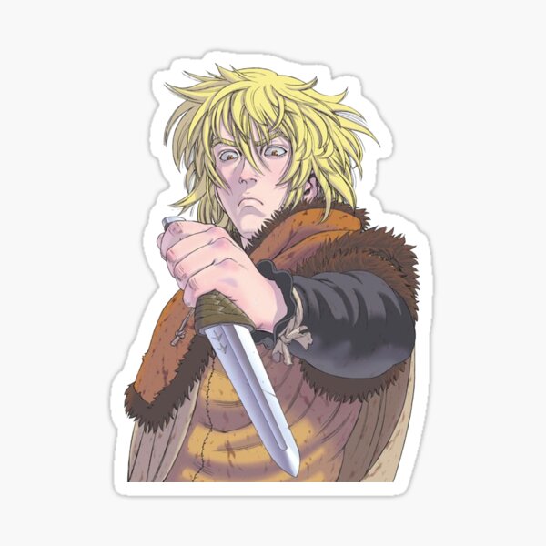 "Vinland Saga - thorfinn" Sticker for Sale by HD90 | Redbubble
