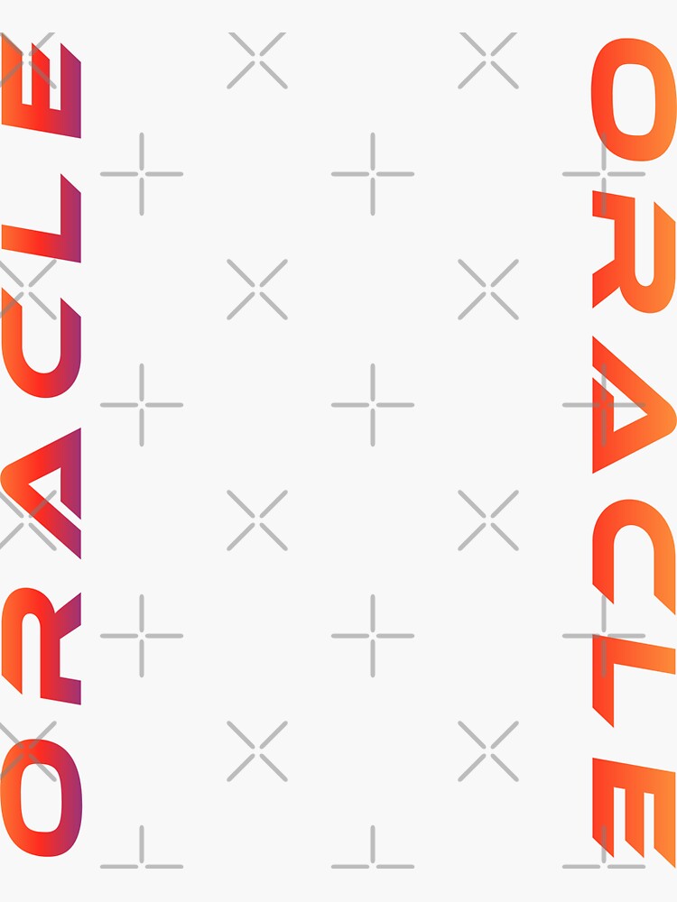 "Oracle" Sticker for Sale by Vlaki | Redbubble