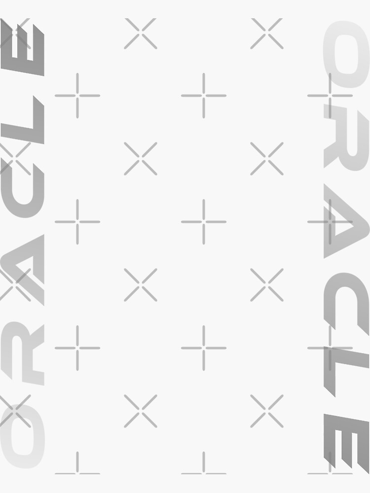 "Oracle" Sticker for Sale by Vlaki | Redbubble