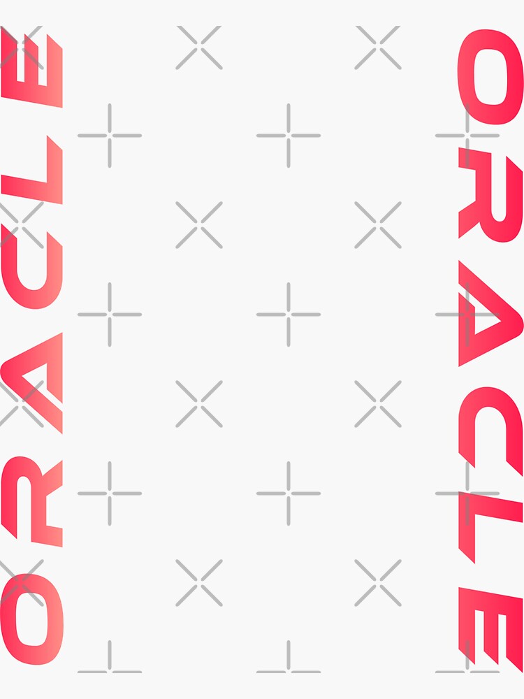 "Oracle" Sticker for Sale by Vlaki | Redbubble