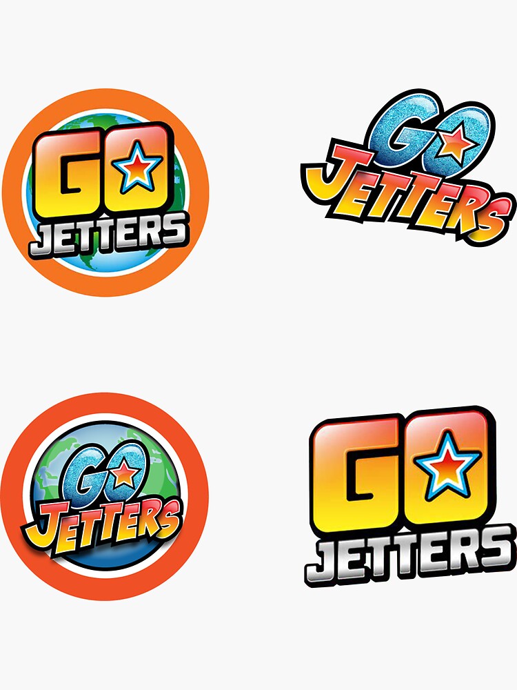 "Cartoon Jetters Pack" Sticker for Sale by aiosma | Redbubble