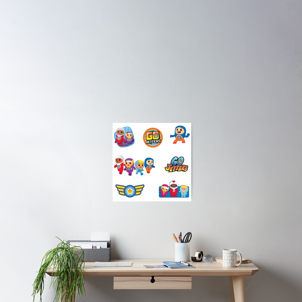 "Jetters Go Mega Pack" Poster for Sale by aiosma | Redbubble