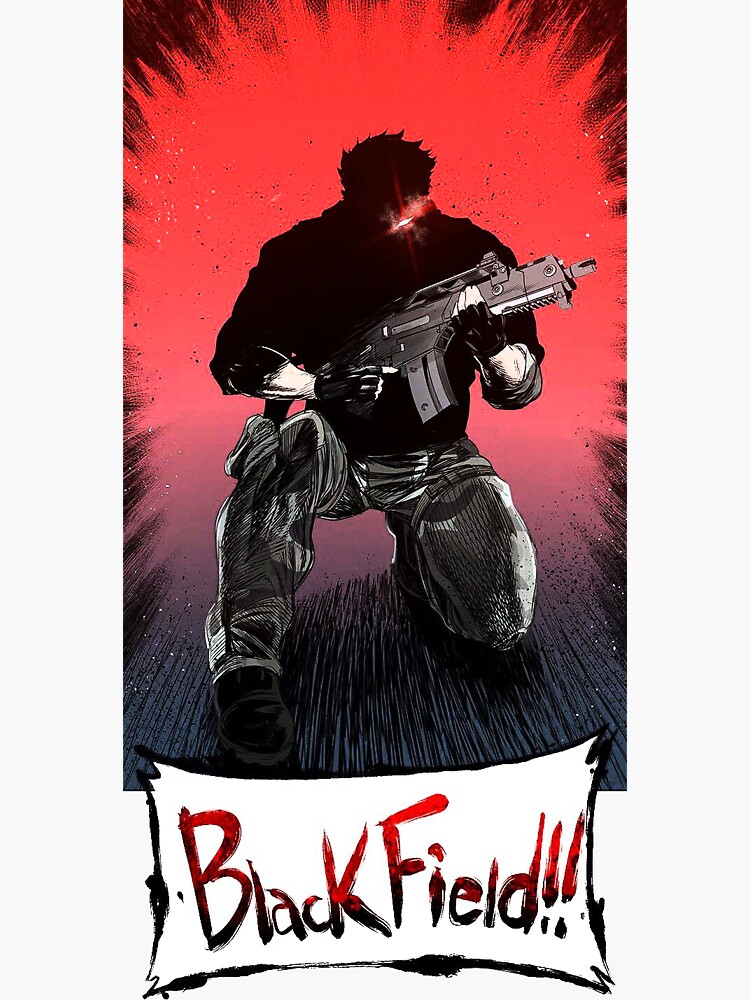 "God of Blackfield Manhua" Sticker for Sale by danielnoskov | Redbubble